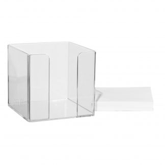 Acrylic Memo Paper Cube Holder - Eziningi Plastics