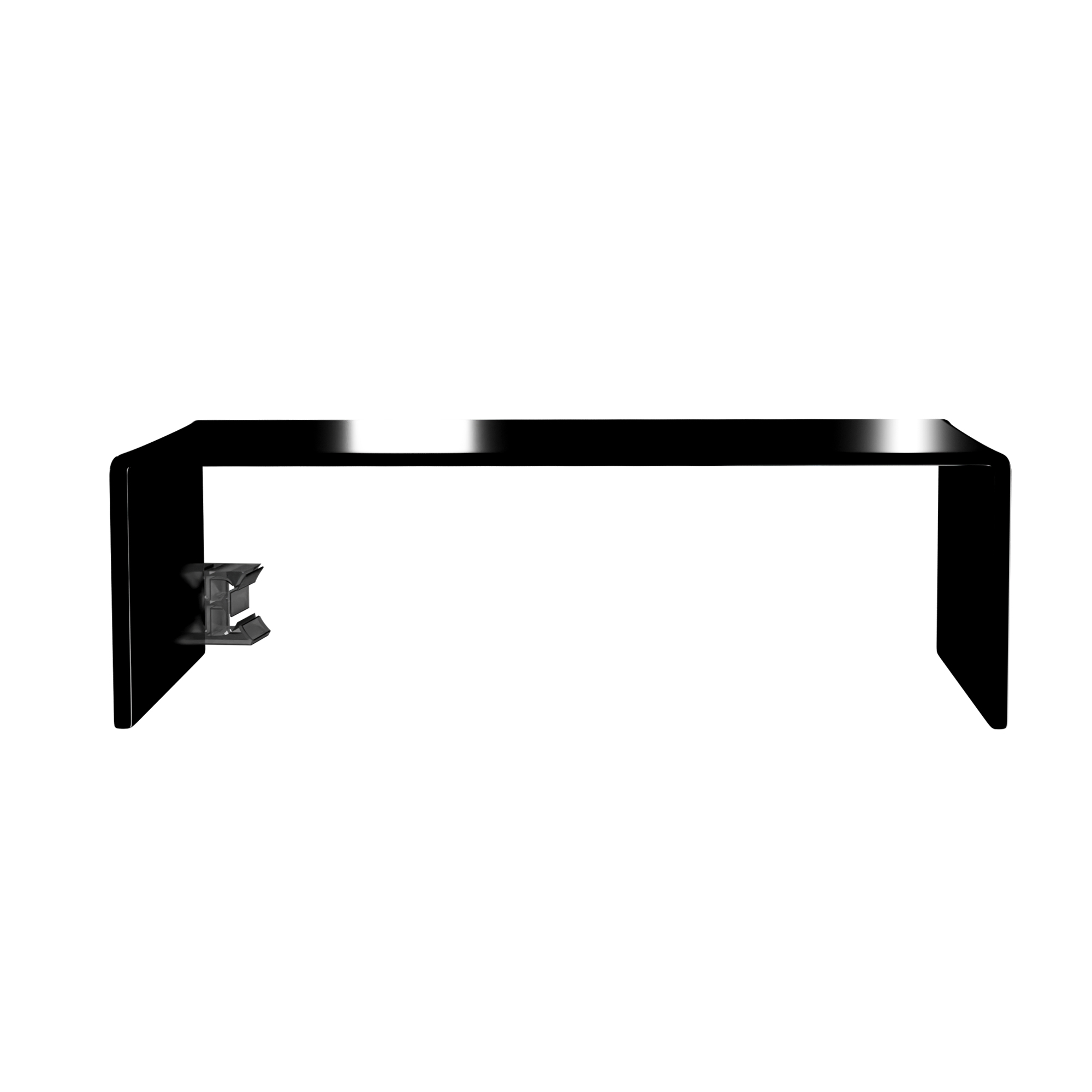 Ergo Black Acrylic 100mm Monitor Lift Screen Stand/Riser - Eziningi ...